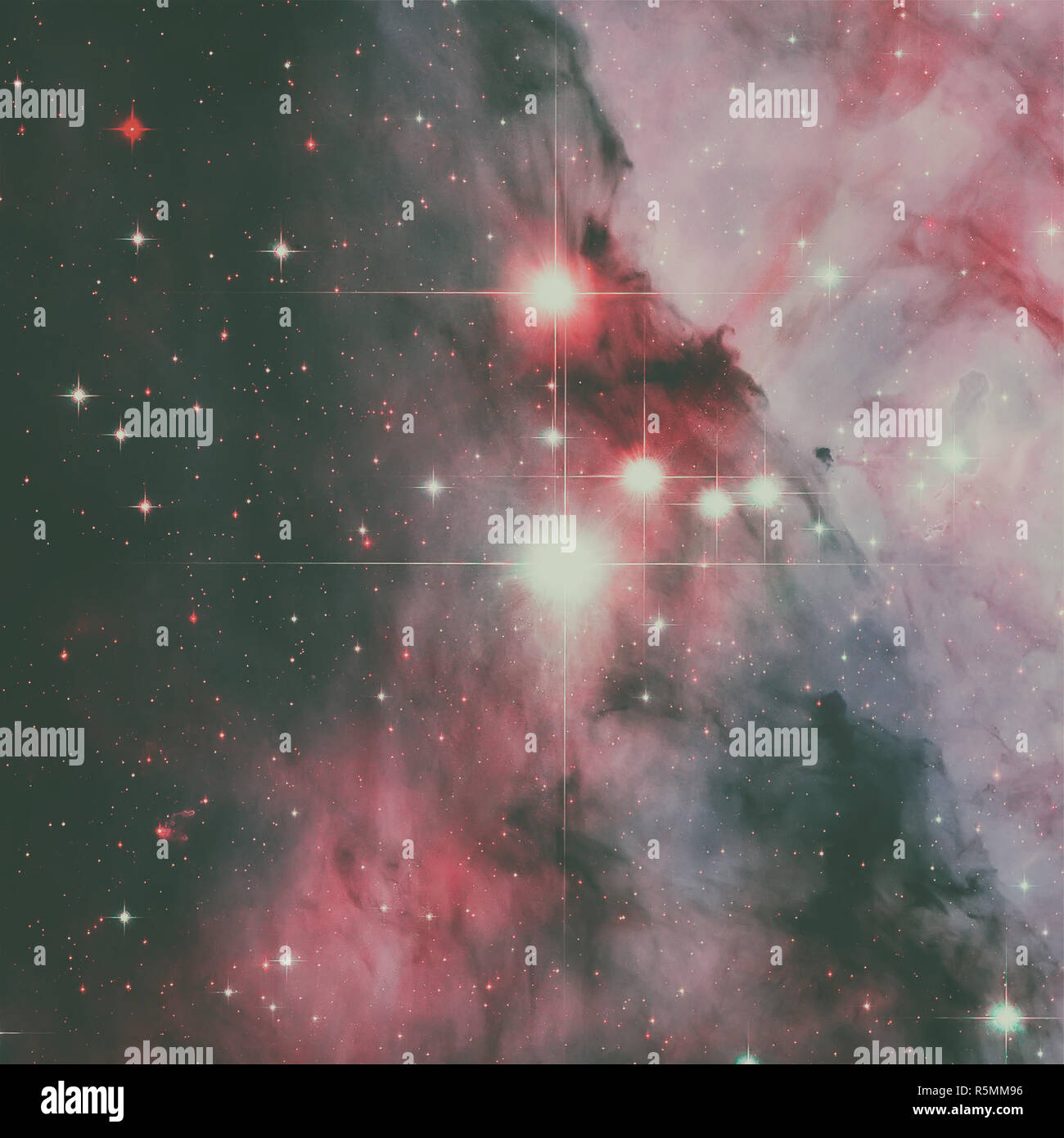 Wolf-Rayet star in the star forming region Carina Nebula Stock Photo ...