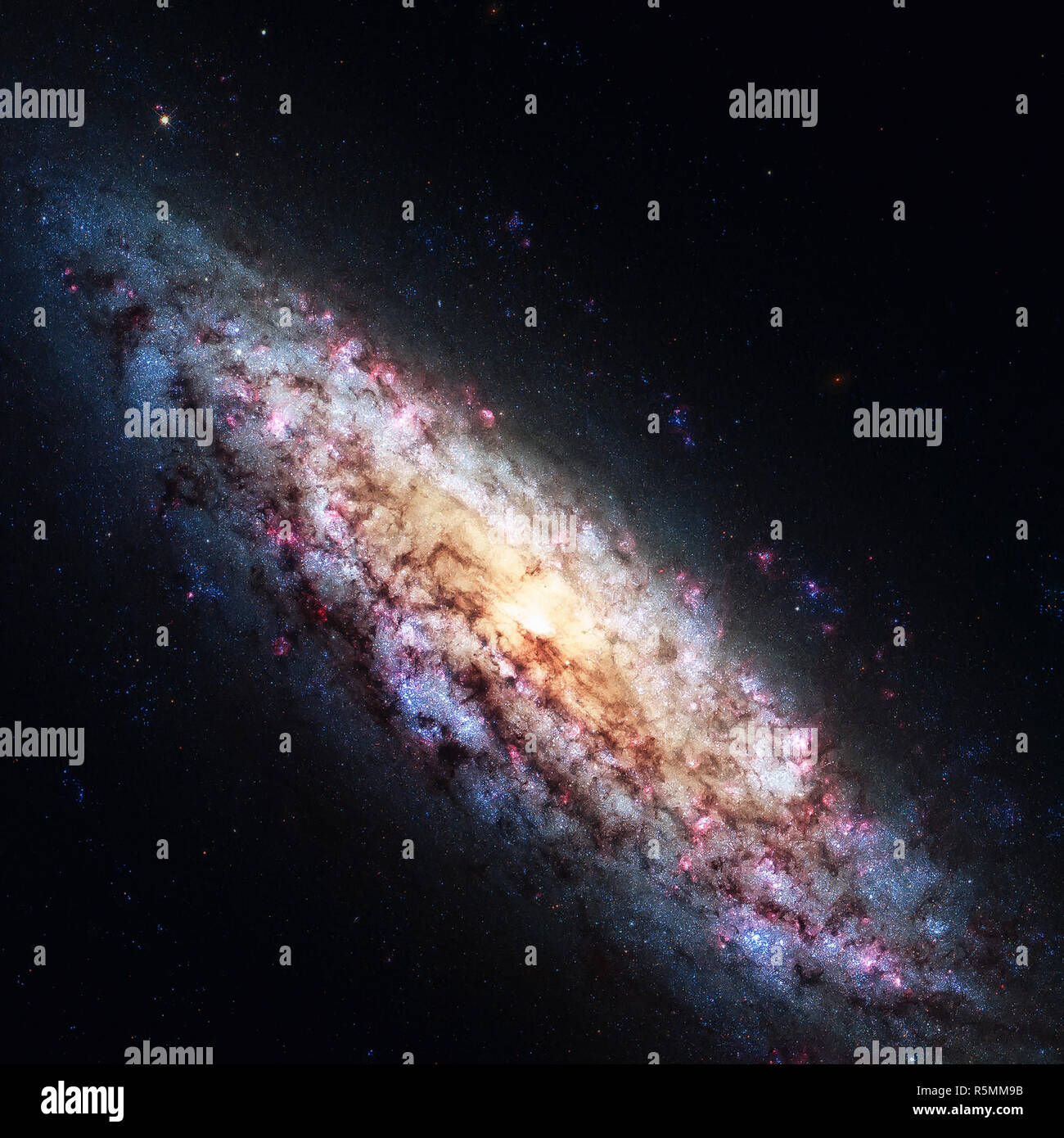 NGC 6503 is a field dwarf spiral galaxy located at Local Void Stock ...