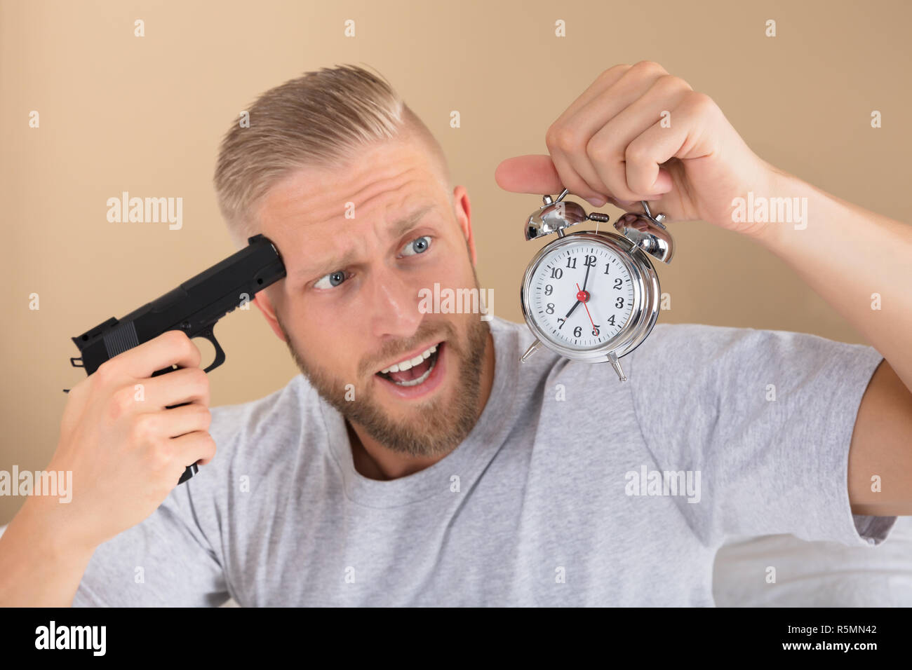 Cool Alarm Clocks Gun