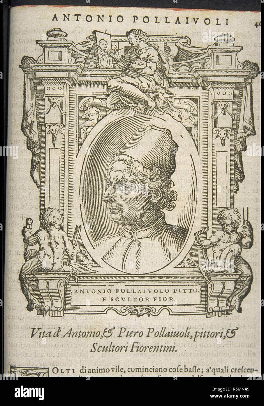 Antonio Pollaiuolo. From: Giorgio Vasari, The Lives of the Most ...