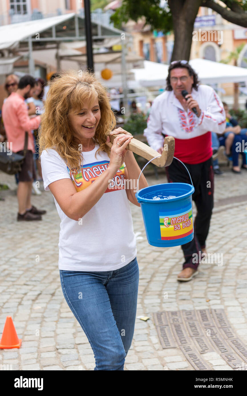 PLOVDIV, BULGARIA - SEPTEMBER 22, 2016 - Traditional competition held ...