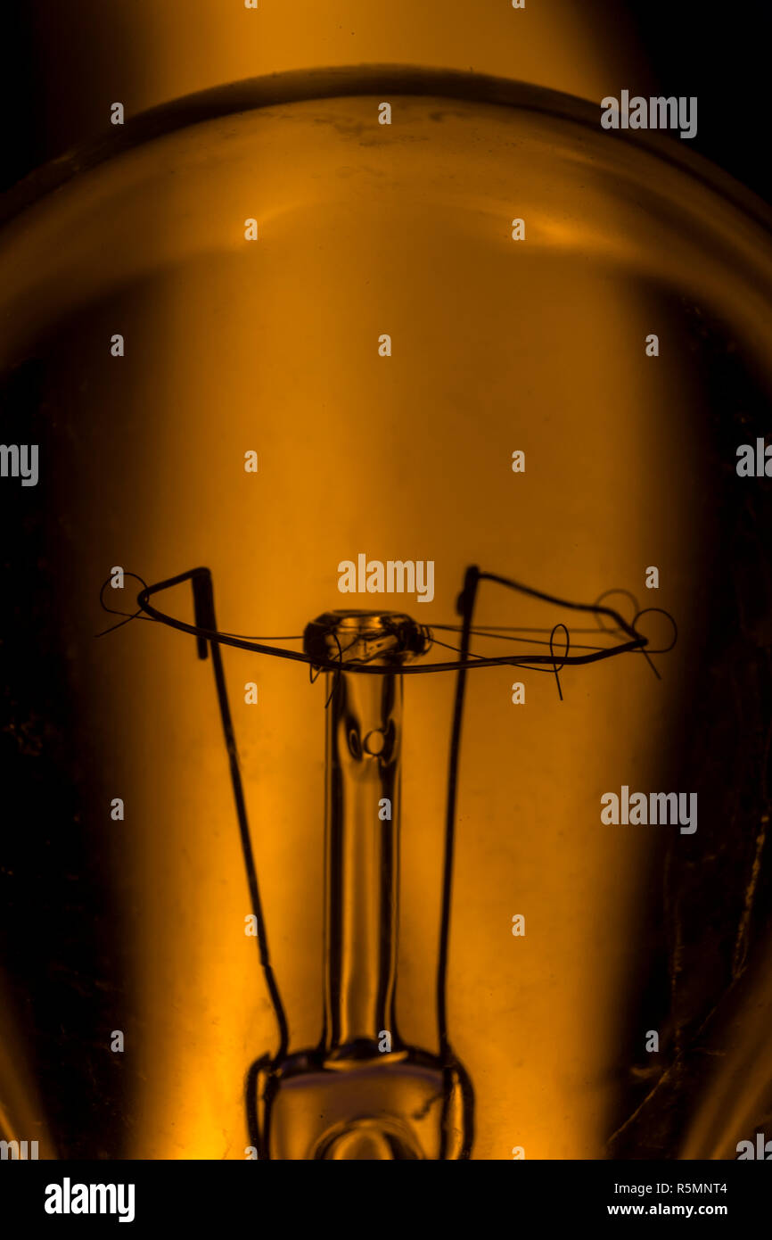 Light bulb burning hi-res stock photography and images - Alamy