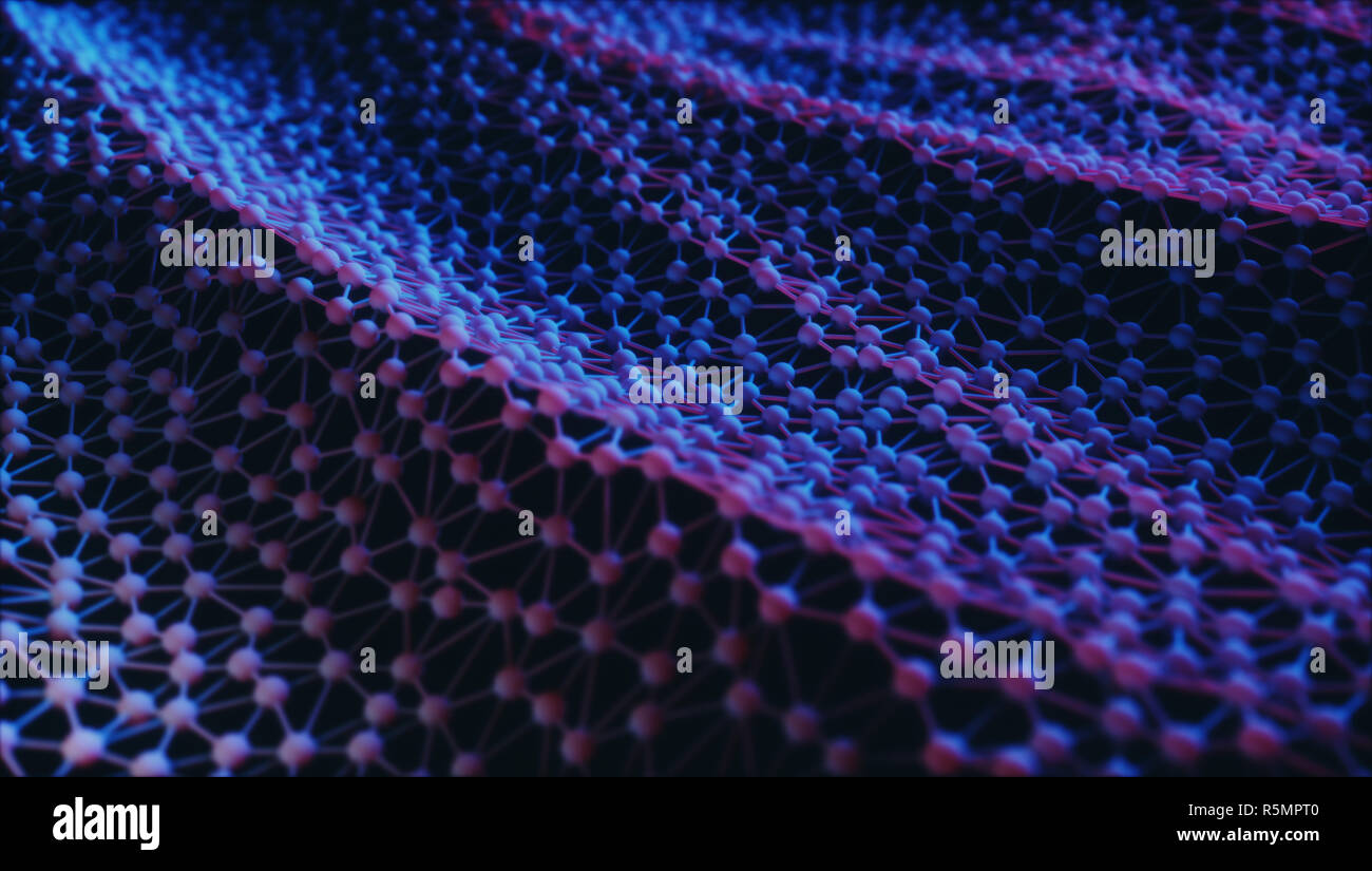 3D Organic Connections Stock Photo - Alamy