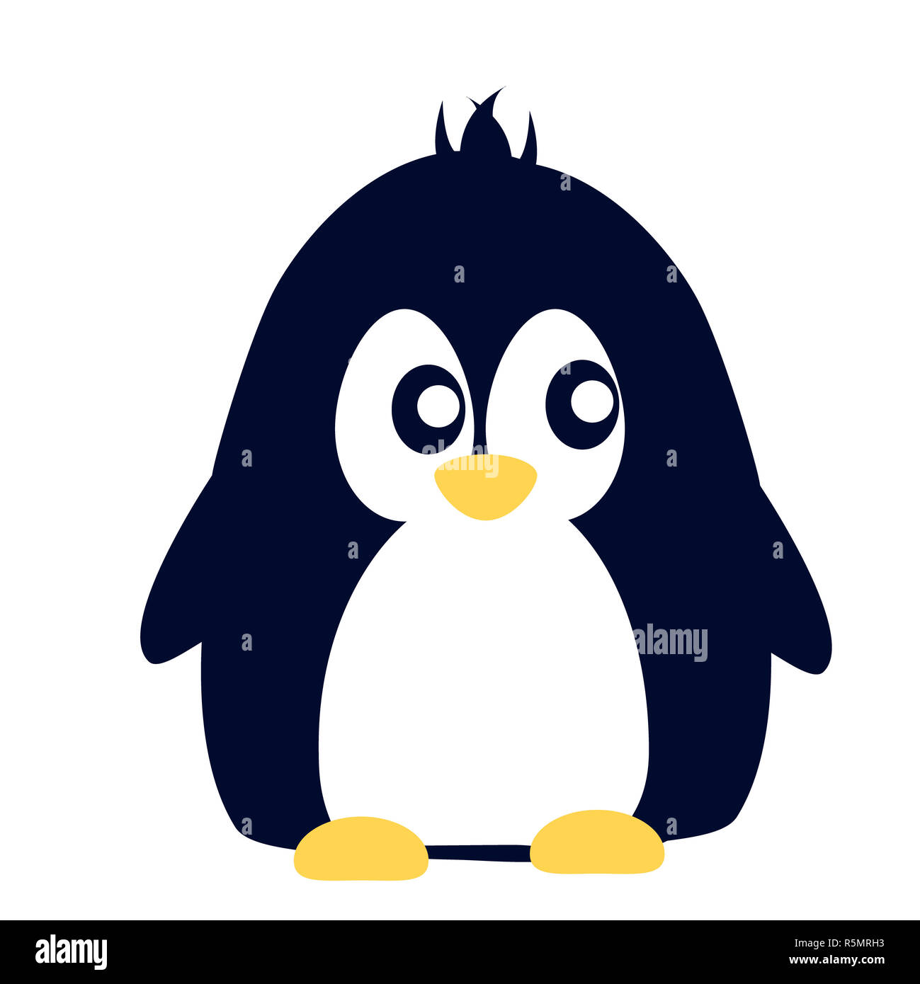 Cute Angry Penguin