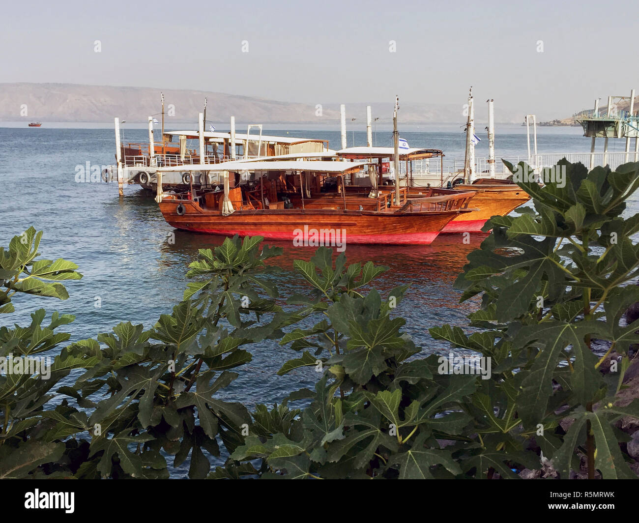Israel sea galilee ancient boat hi-res stock photography and images - Alamy