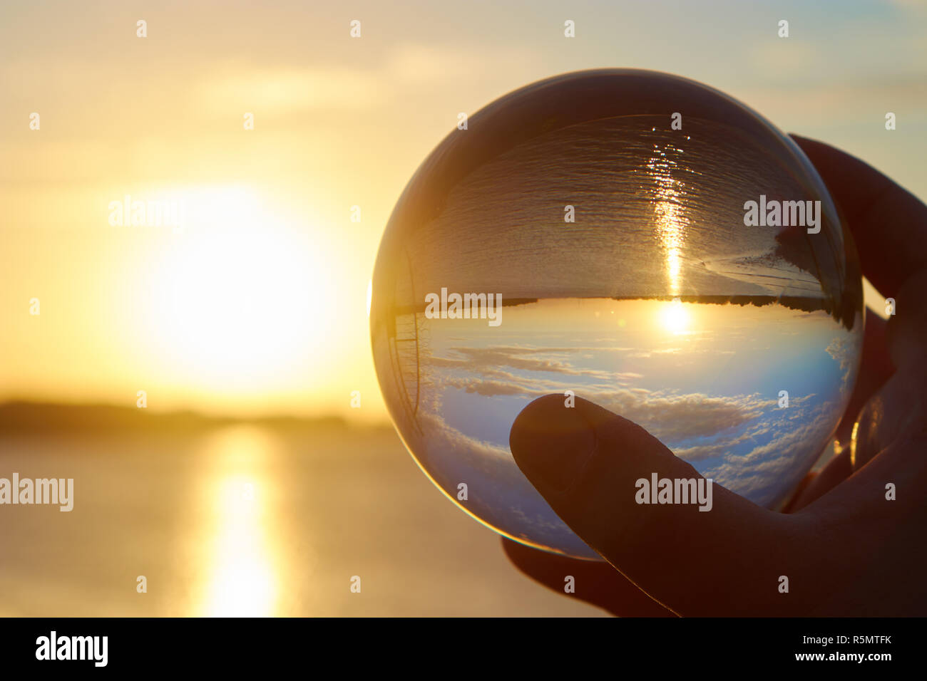 Future magic glass ball sorcery hi-res stock photography and images - Alamy