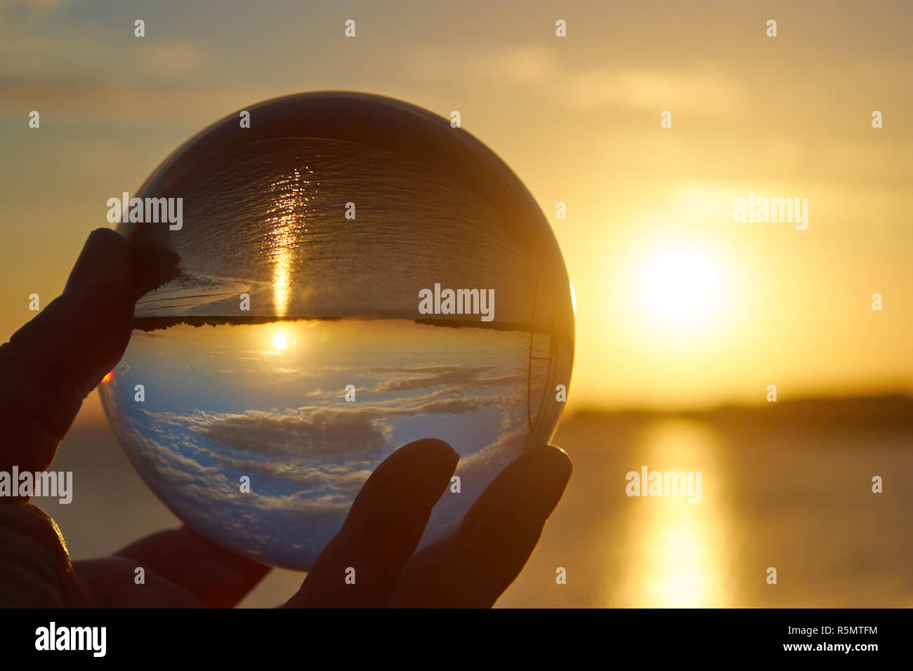 Future magic glass ball sorcery hi-res stock photography and images - Alamy