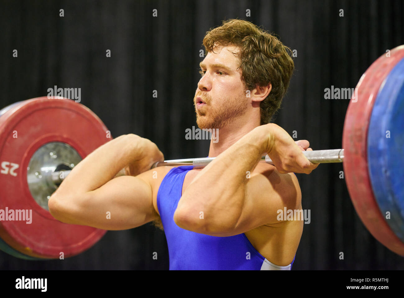 One last push Stock Photo - Alamy