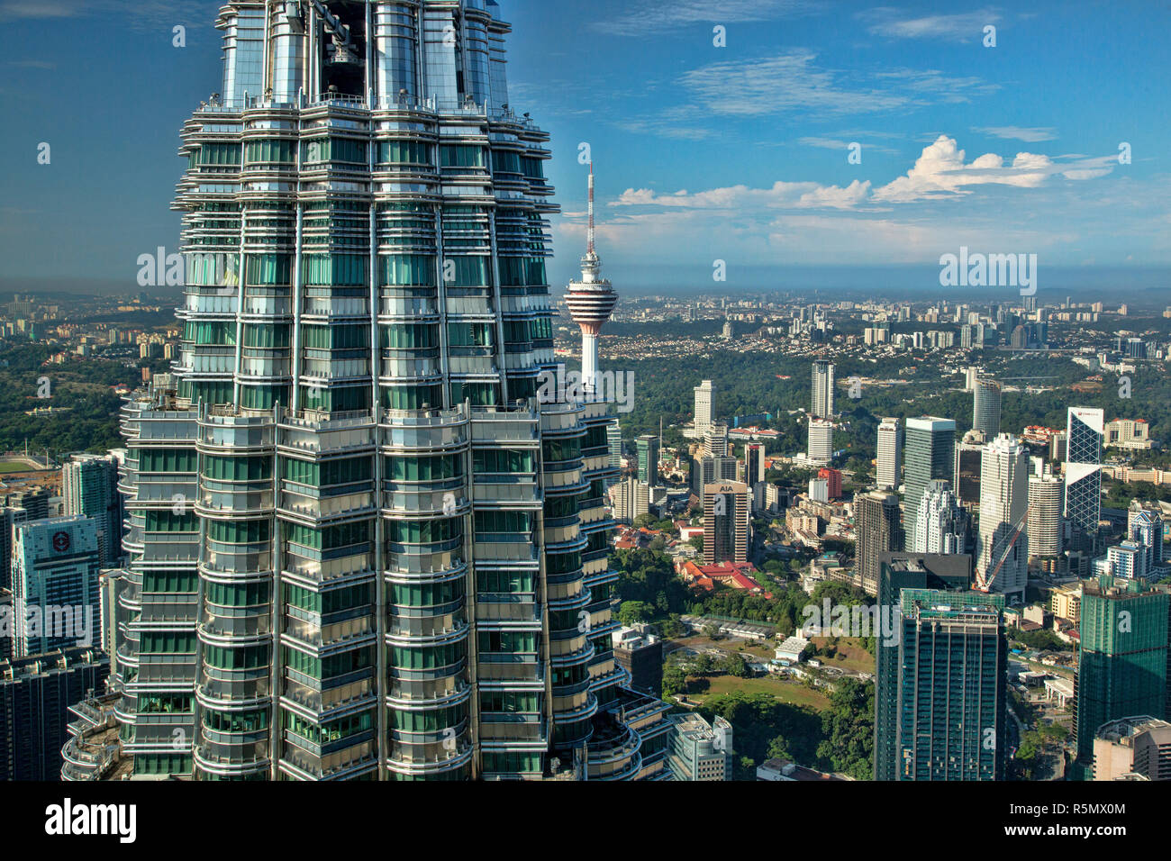 Views of Petronas Towers in Kuala Lumpur,Malaysia Stock Photo - Alamy