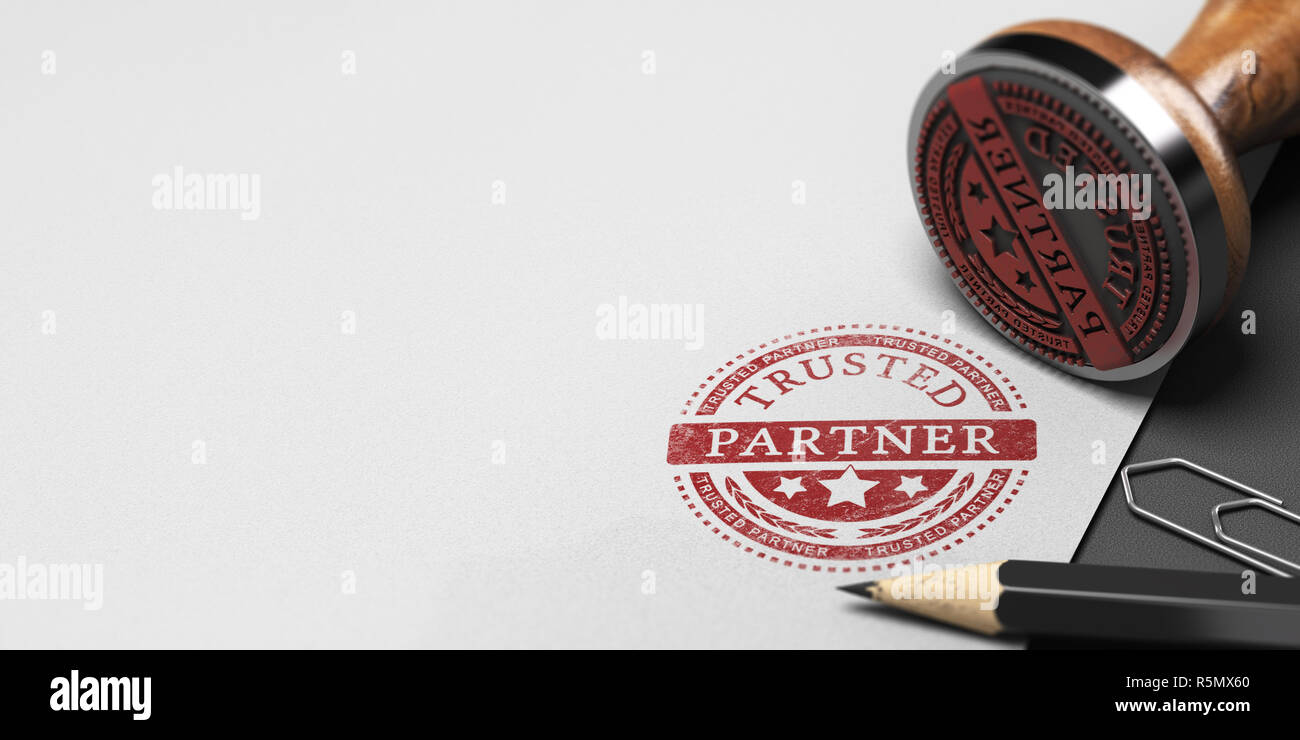 Trusted banner hi-res stock photography and images - Alamy