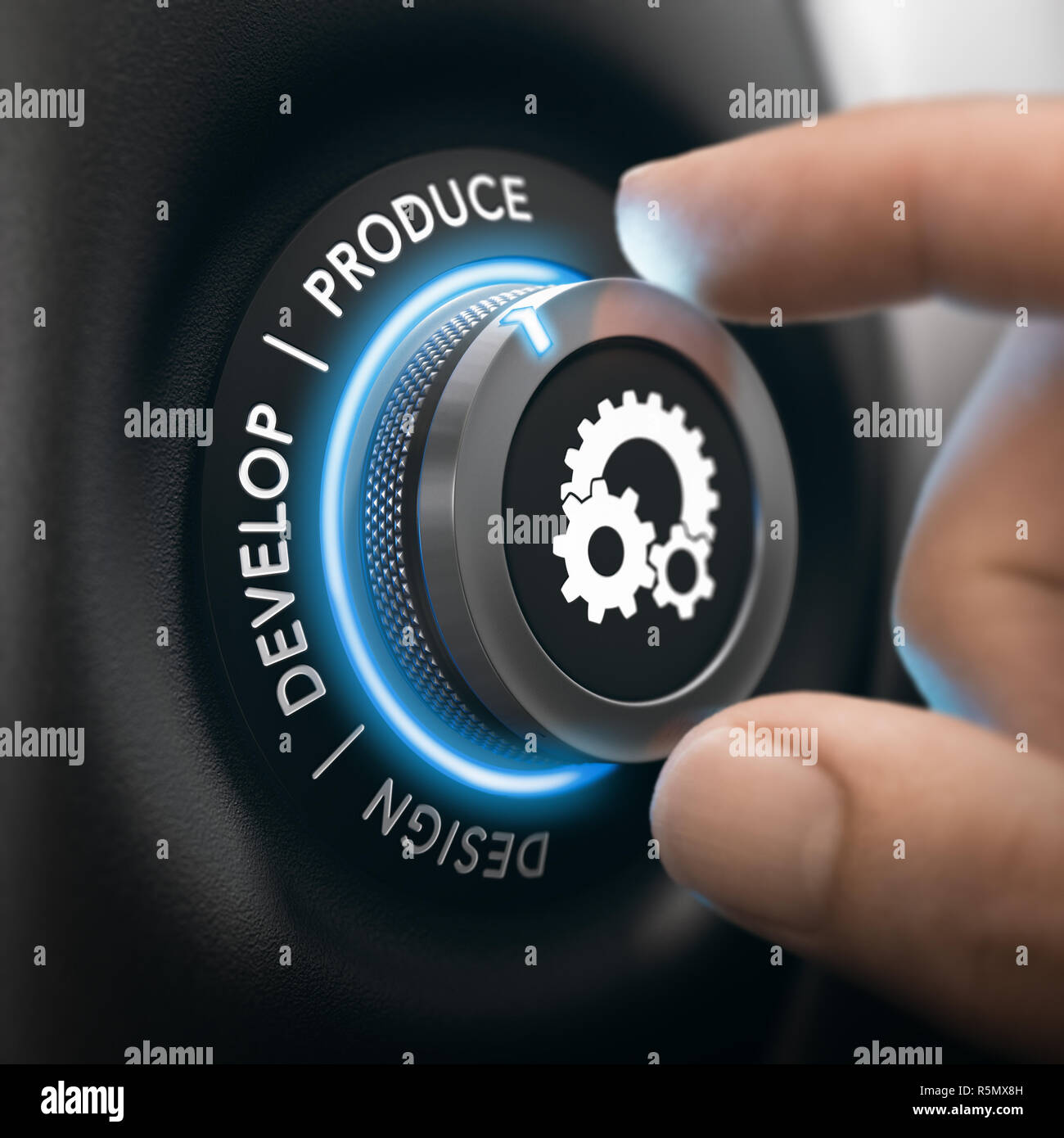 Industrial Process, From Design to Production Stock Photo - Alamy