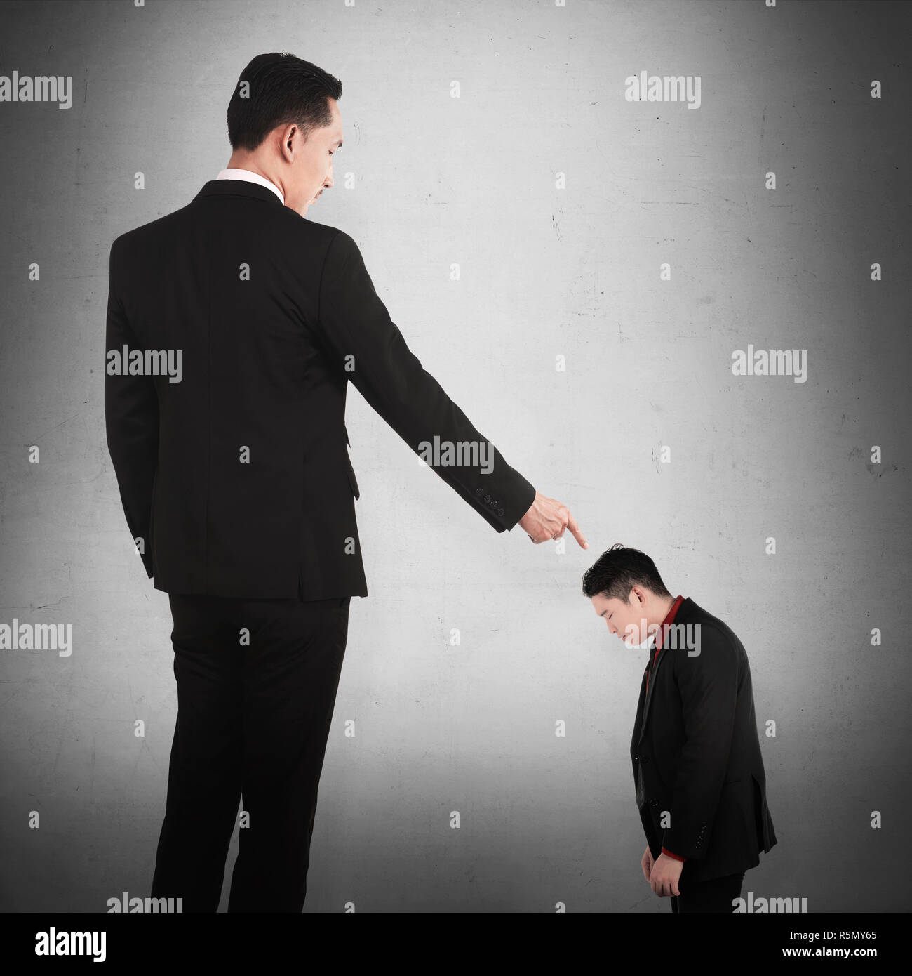 Concept accused business man hi-res stock photography and images - Alamy