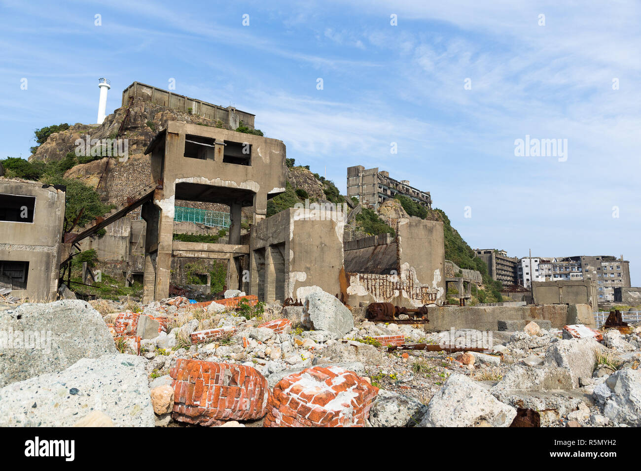 Hashima Island in Nagasaki city Stock Photo - Alamy
