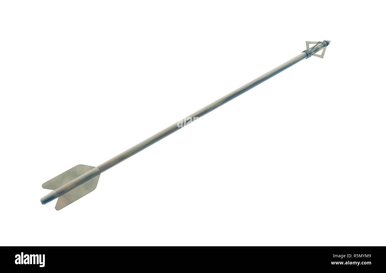 hunting arrow isolated Stock Photo - Alamy