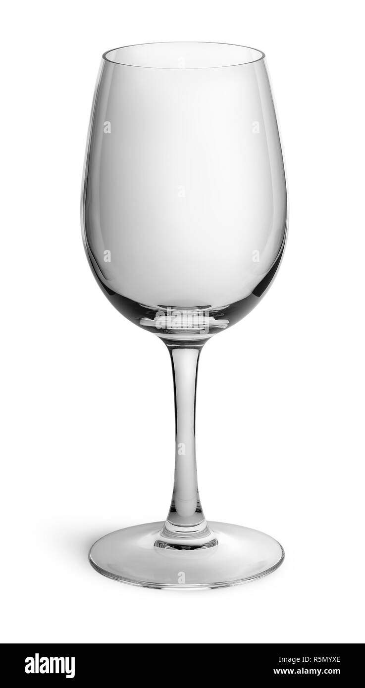 Empty wine glass top view Stock Photo - Alamy