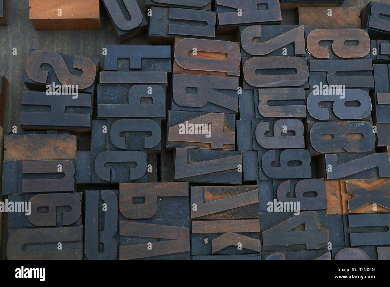 Vintage typography hi-res stock photography and images - Alamy