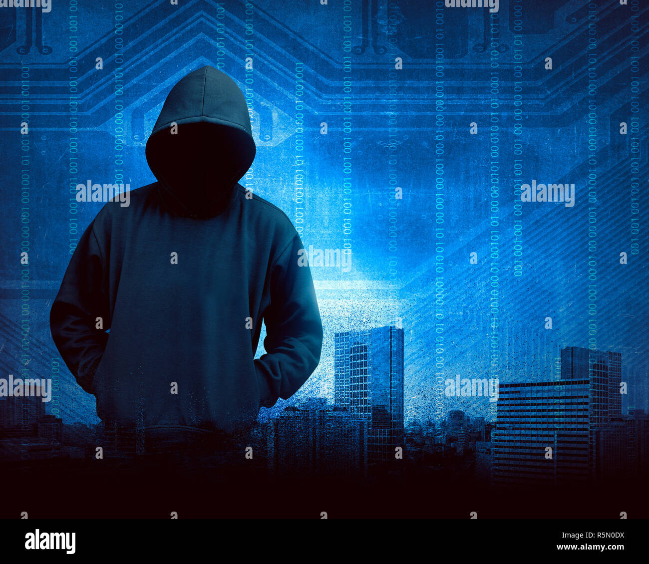 Man Anonymous Mask Hacking Binary Stock Photos & Man Anonymous Mask ...