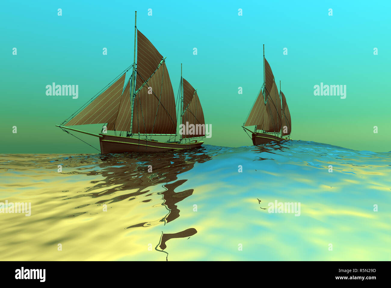 Catch the Wind Stock Photo - Alamy