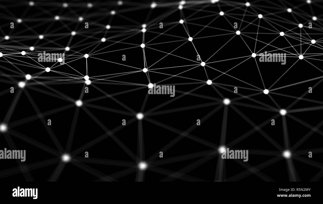 Abstract neuron cell nerve Black and White Stock Photos & Images - Alamy