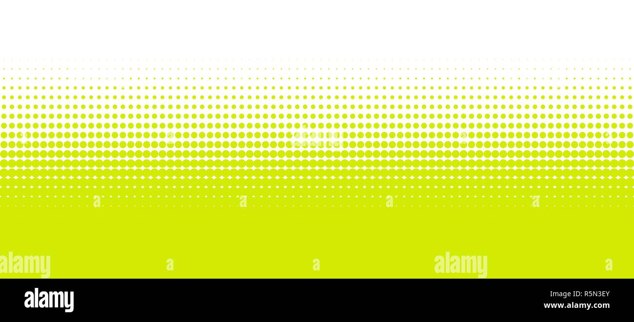 wide color transition from dots yellow green Stock Photo - Alamy