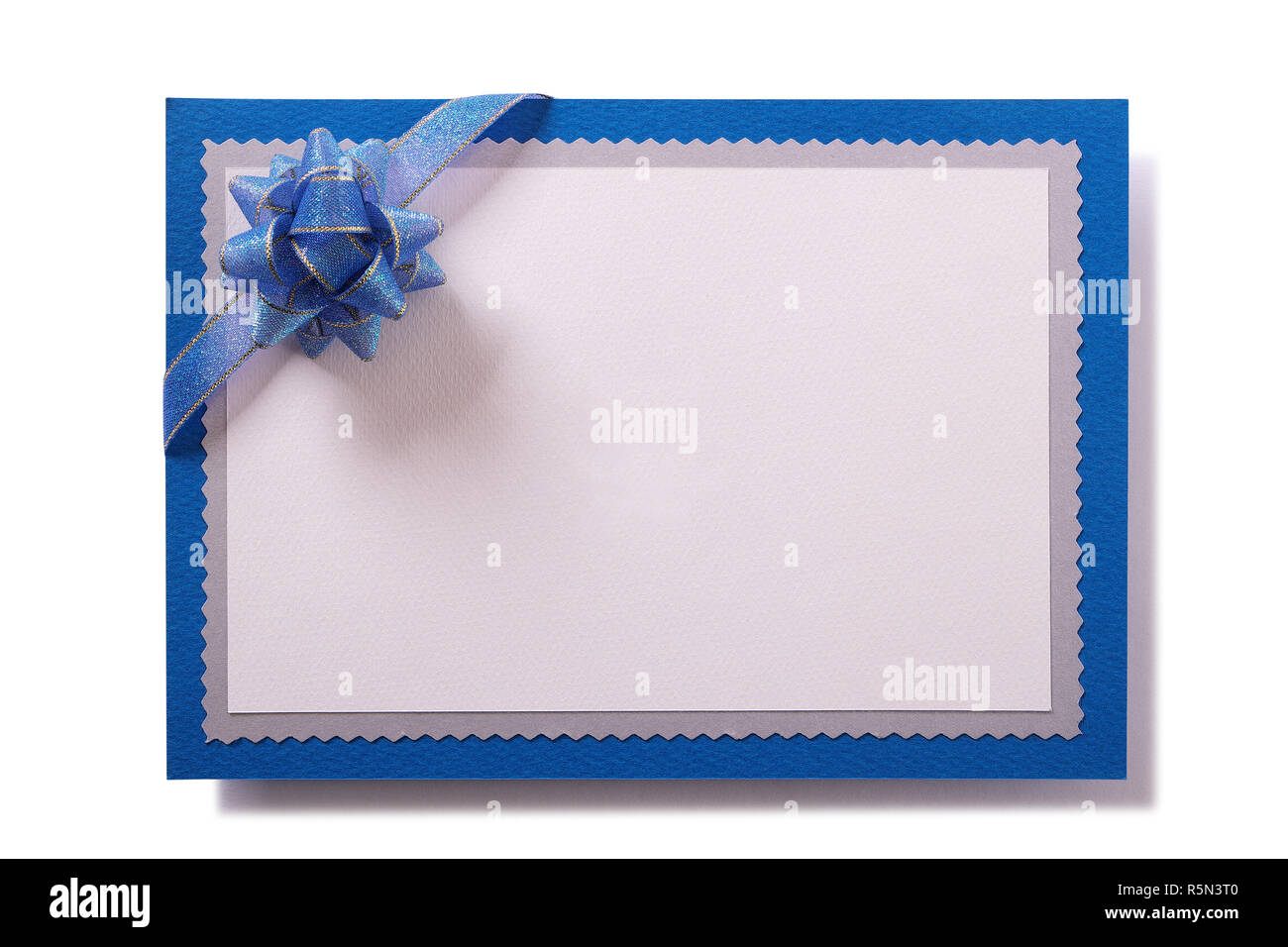 Christmas invitation card gift Cut Out Stock Images & Pictures - Alamy