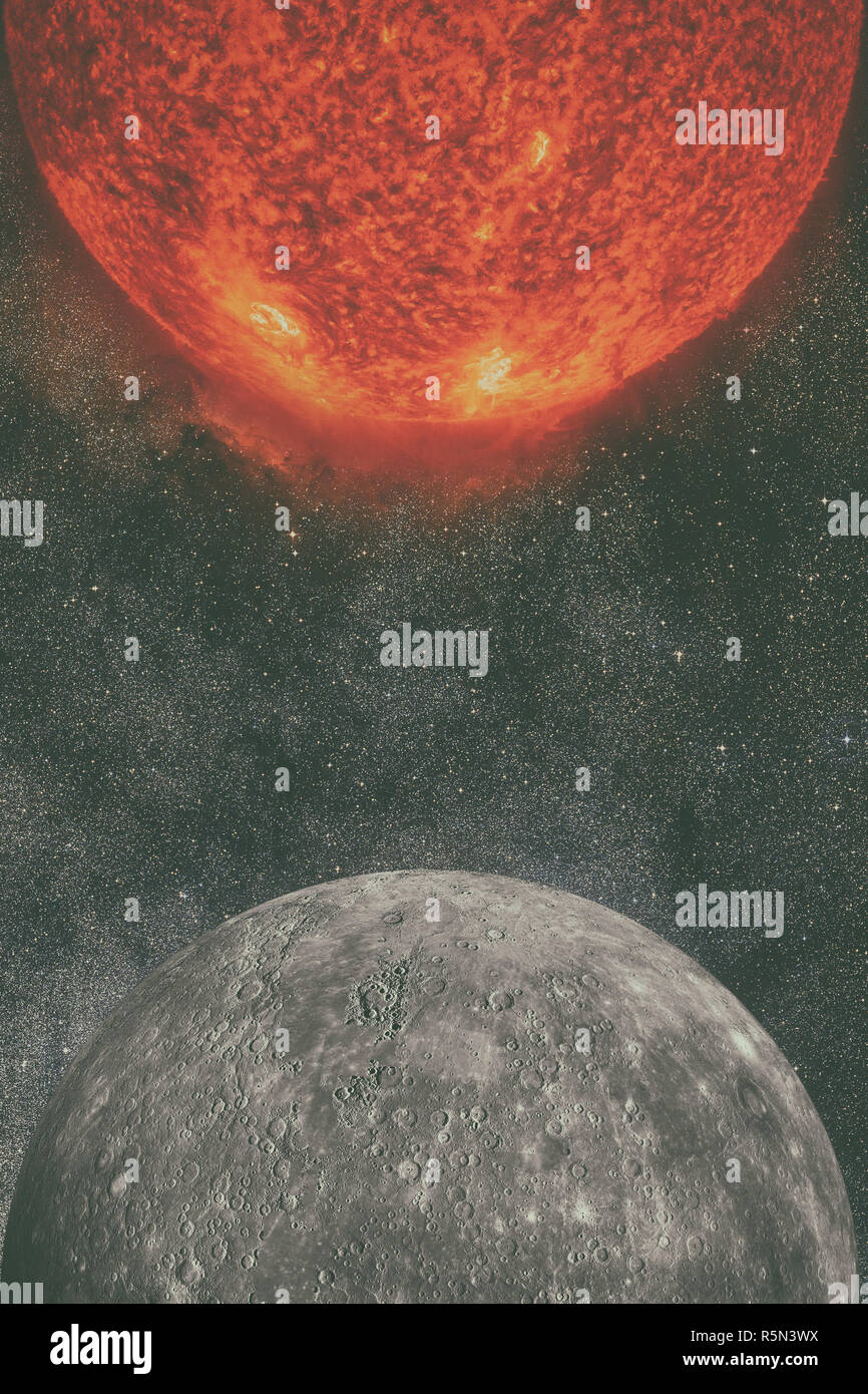 Solar System - Mercury. It is the smallest planet in the Solar System ...