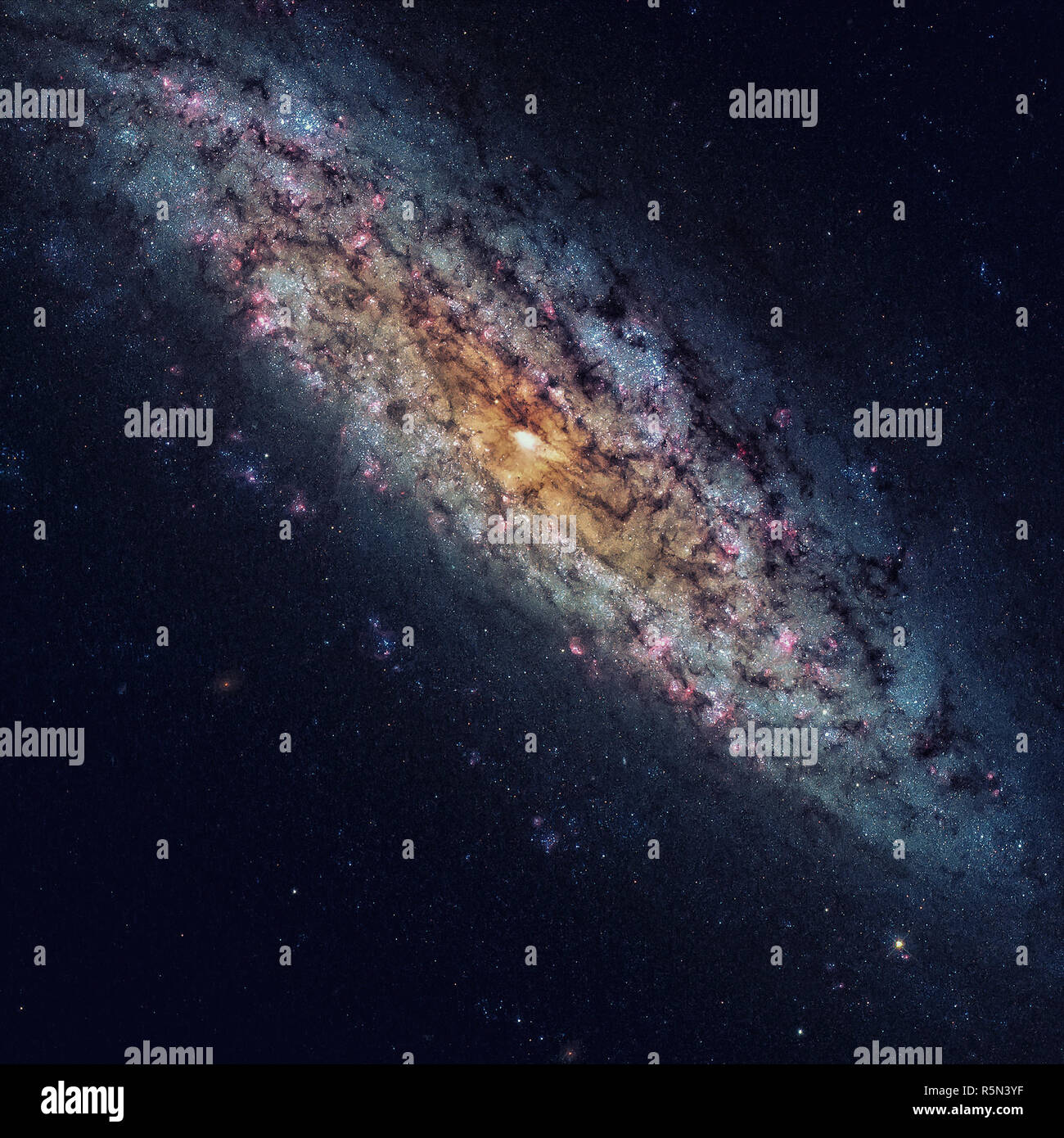 NGC 6503 is a field dwarf spiral galaxy located at Local Void Stock ...