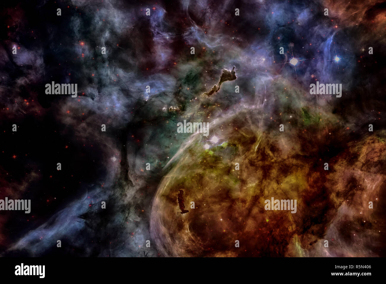 Galaxy - Elements of this Image Furnished by NASA Stock Photo - Alamy
