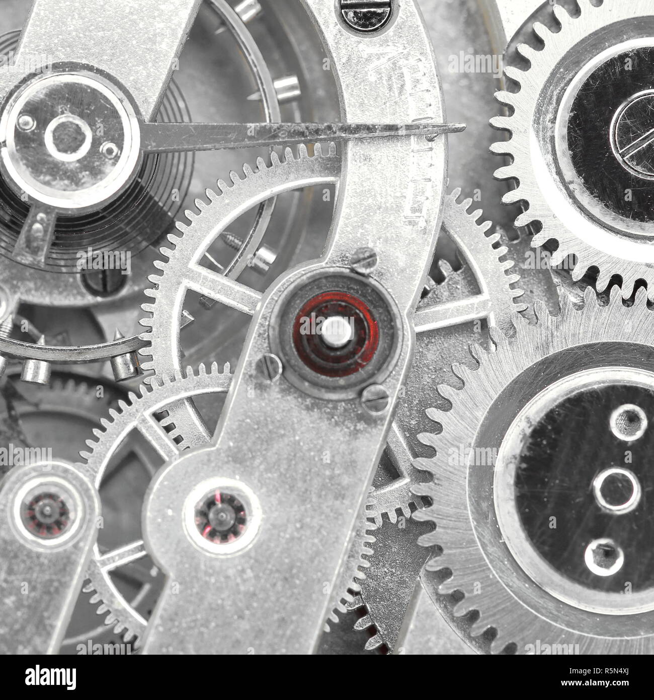 precise gear train Stock Photo - Alamy