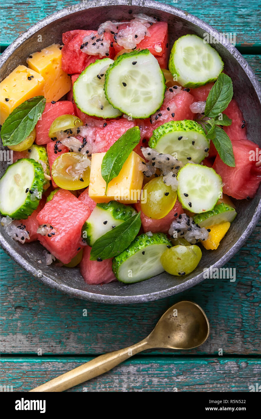 set of exotic dishes on the table Stock Photo - Alamy