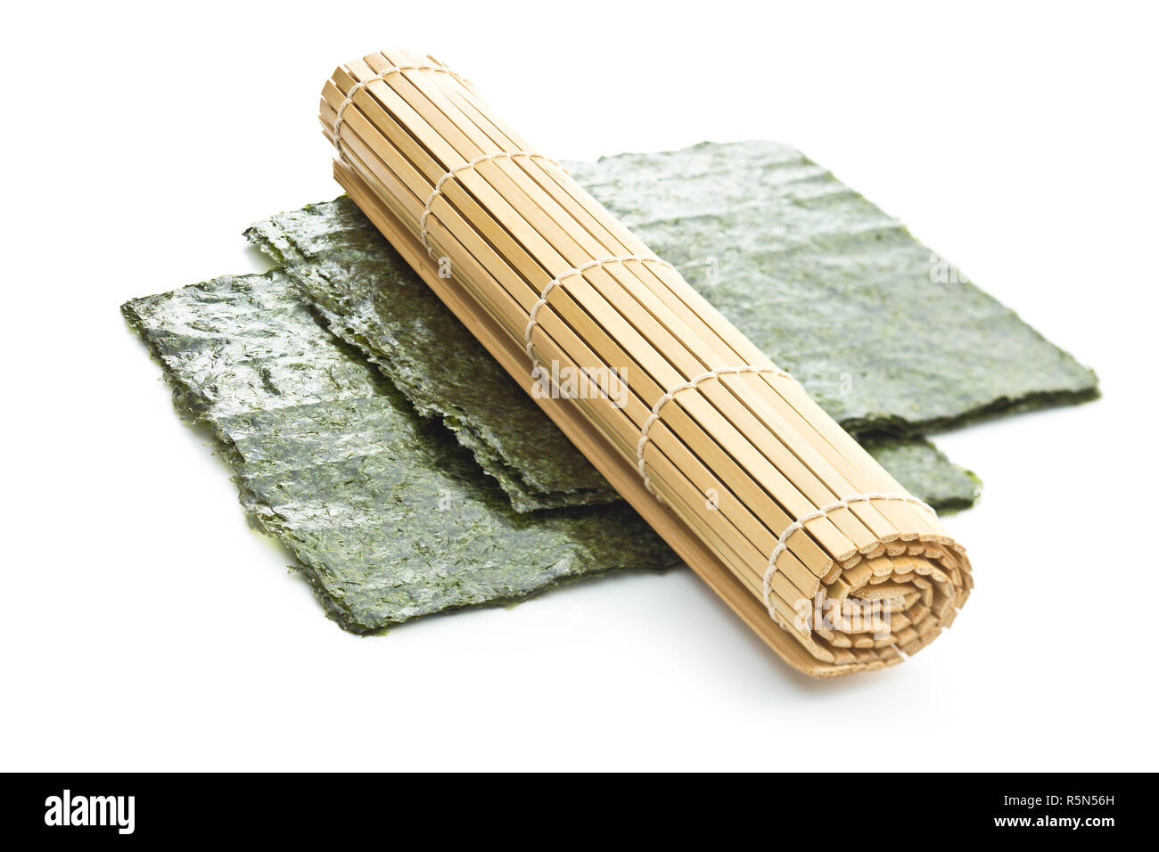 Nori sushi sheet Cut Out Stock Images & Pictures - Alamy