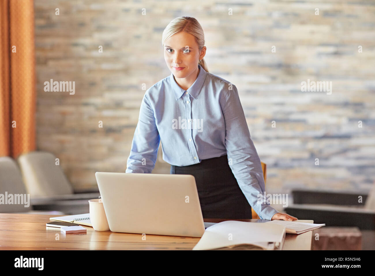 She knows who' s boss Stock Photo - Alamy