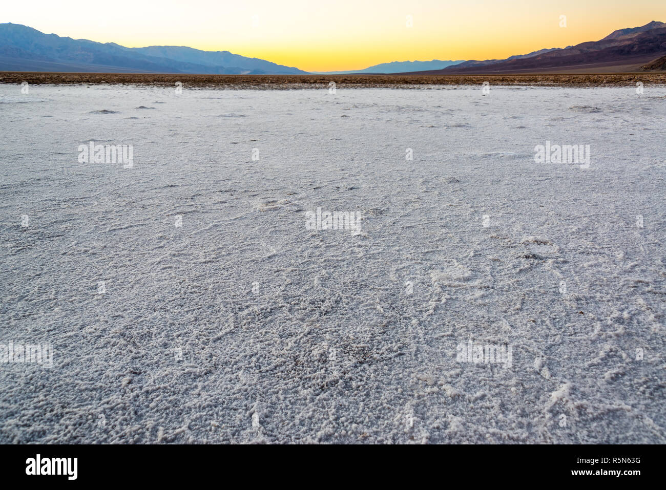 Panorama view of salt badwater basin hi-res stock photography and ...