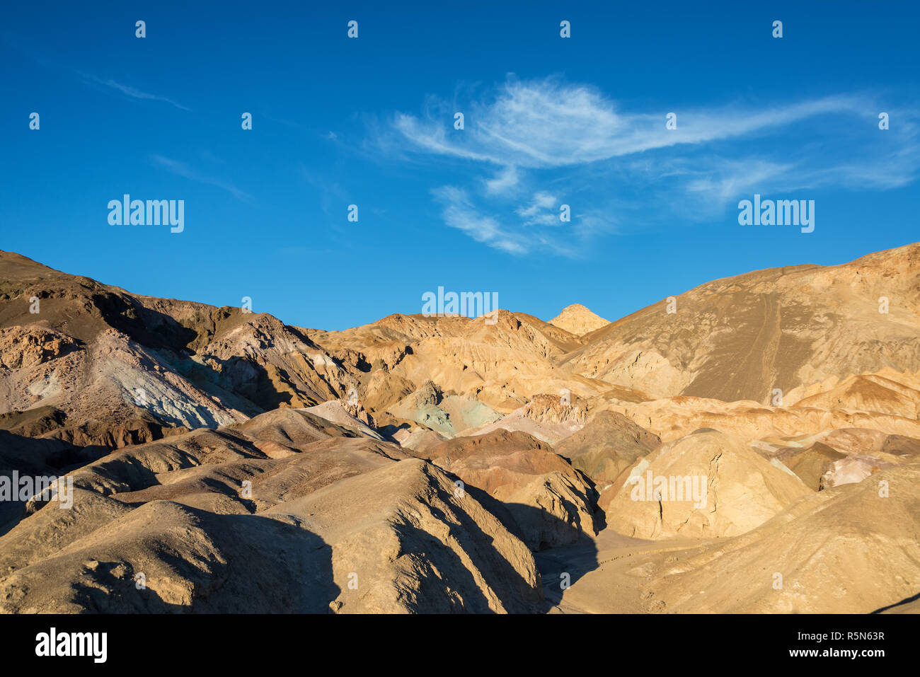 Dry Arid Landscape in Death Valley Stock Photo - Alamy