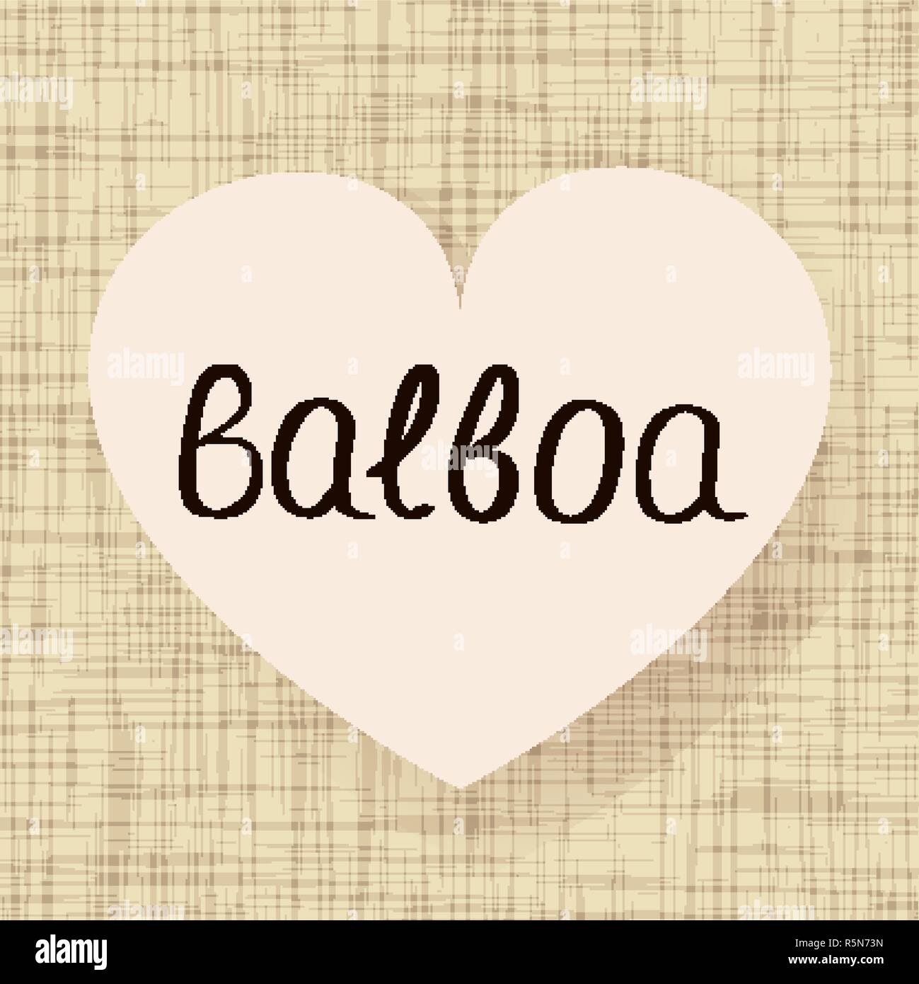 Balboa dance. Vector illustration. Music art. Fabric heart design ...
