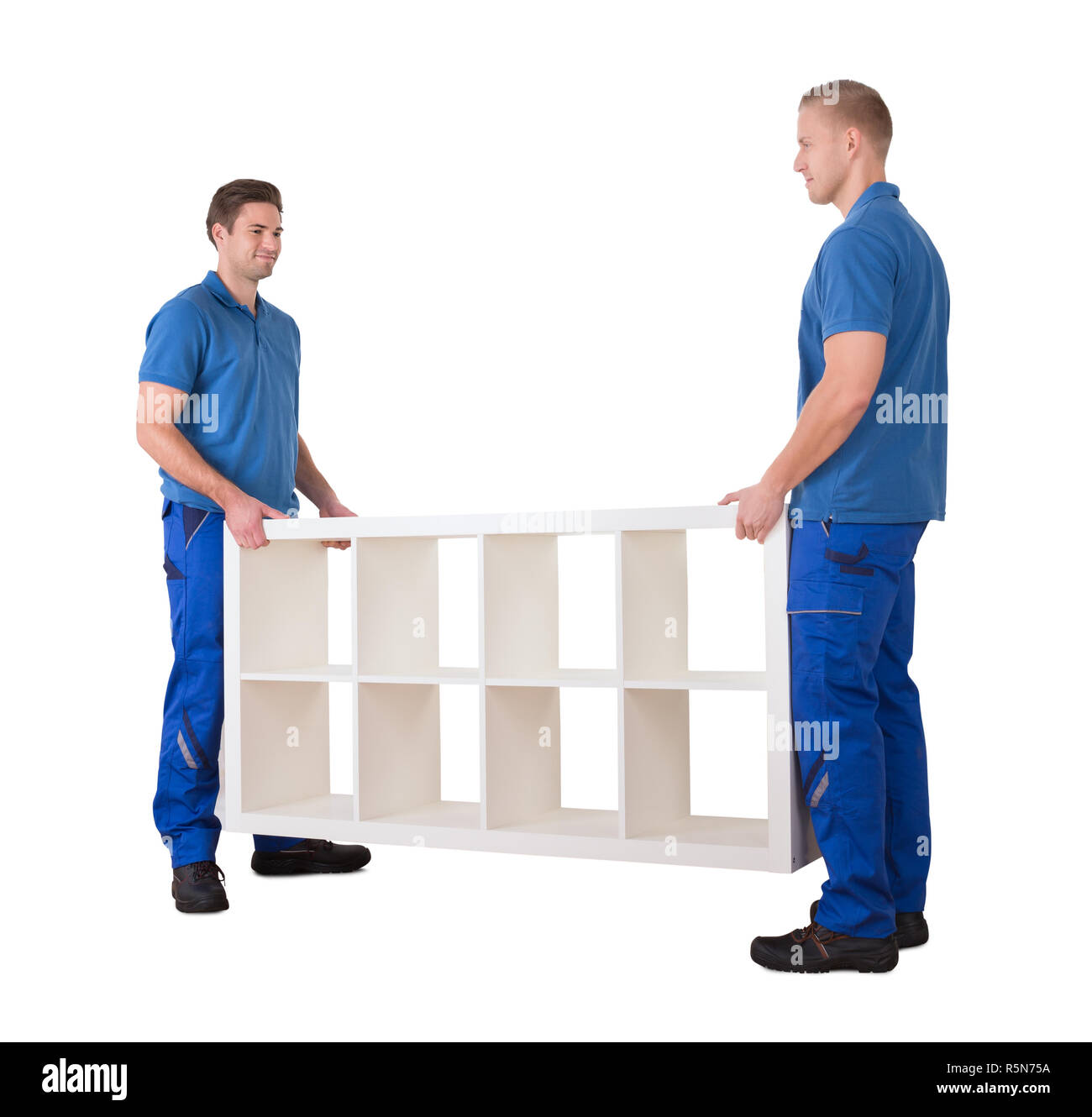 Modern home delivery business Cut Out Stock Images & Pictures - Alamy