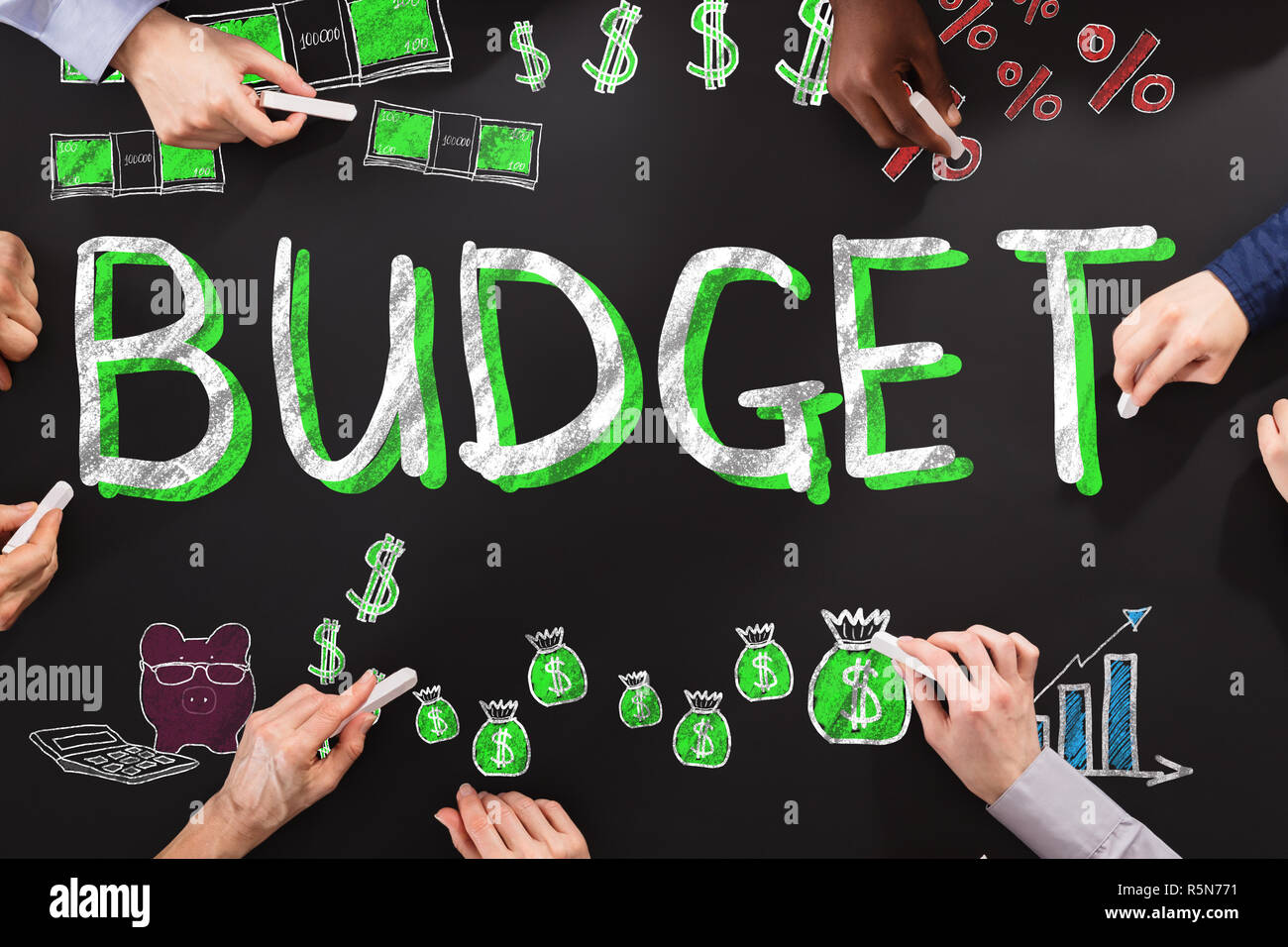 Budget Finance Concept Stock Photo - Alamy