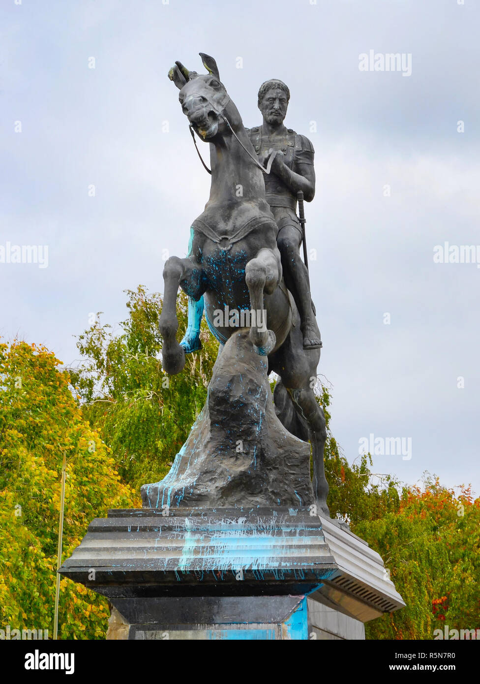 The founder of heraclea statue hi-res stock photography and images - Alamy