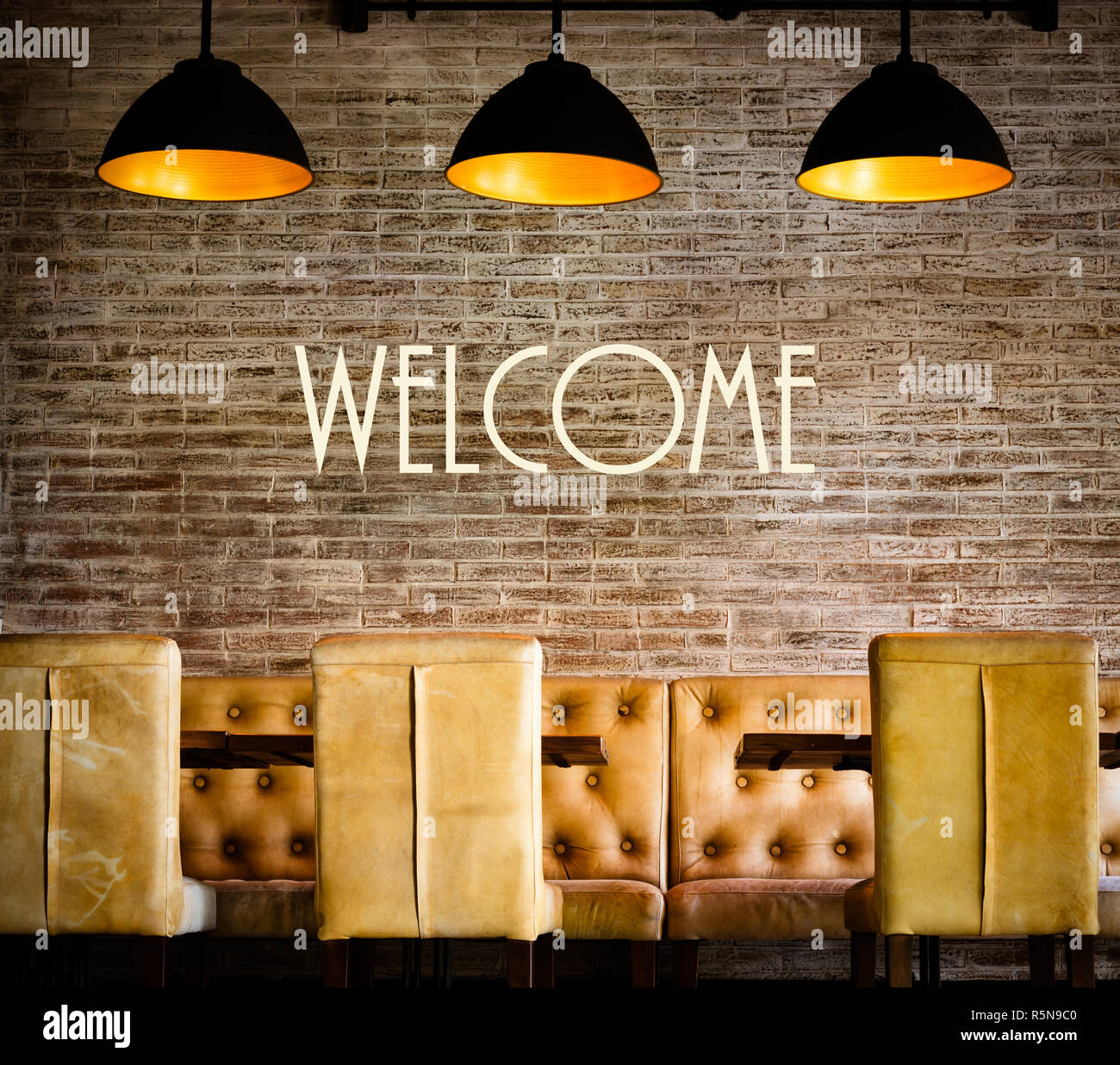 Welcome motivational message Stock Photo - Alamy