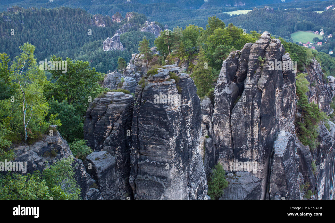 Bastei outlook hi-res stock photography and images - Alamy