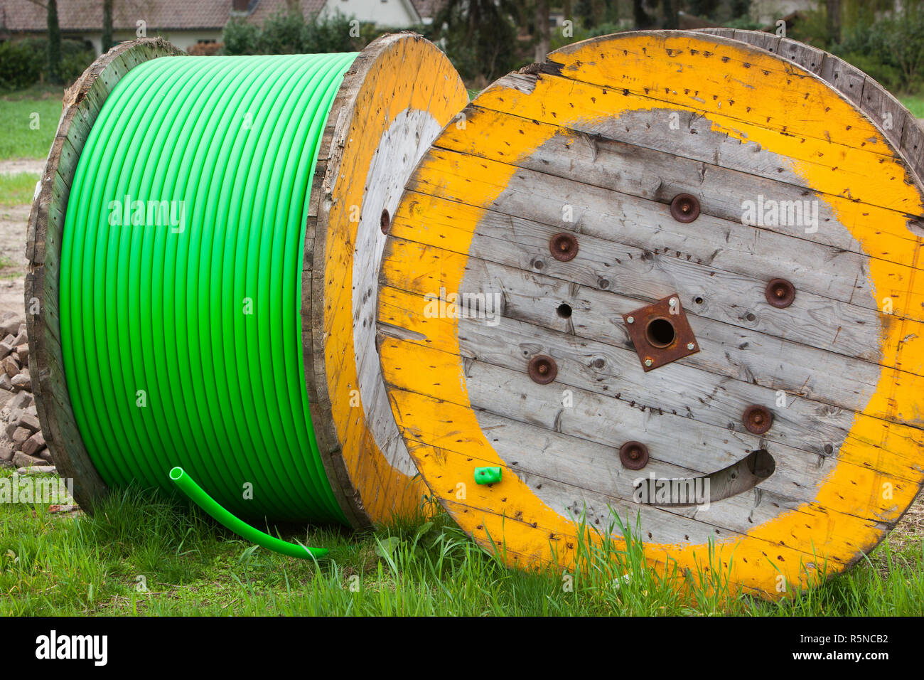 Cable Spools High Resolution Stock Photography and Images - Alamy