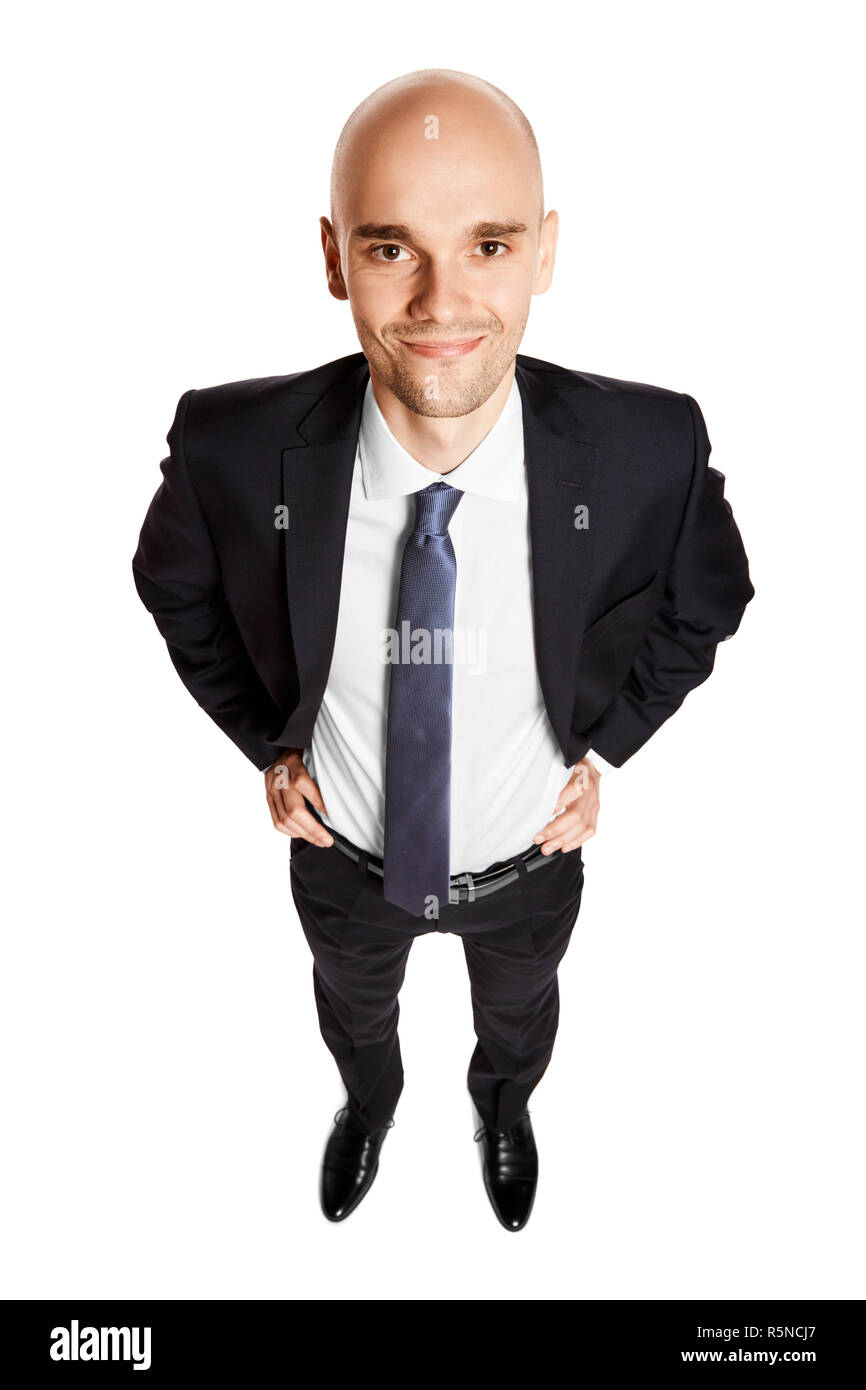 Man face front view smile young Cut Out Stock Images & Pictures - Alamy