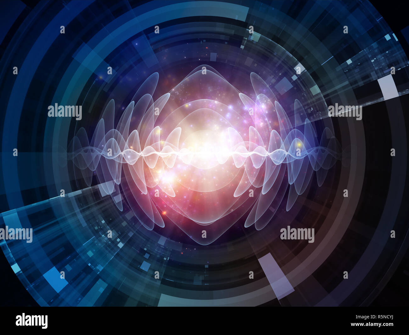 Virtual Space Emitter Stock Photo - Alamy