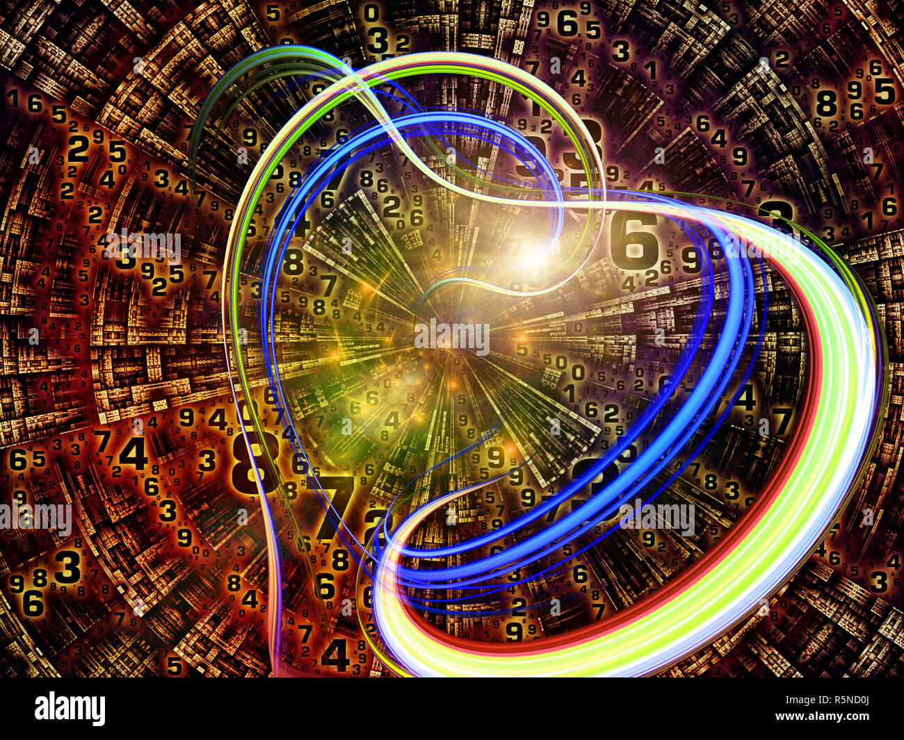 Beyond Digital World Stock Photo - Alamy