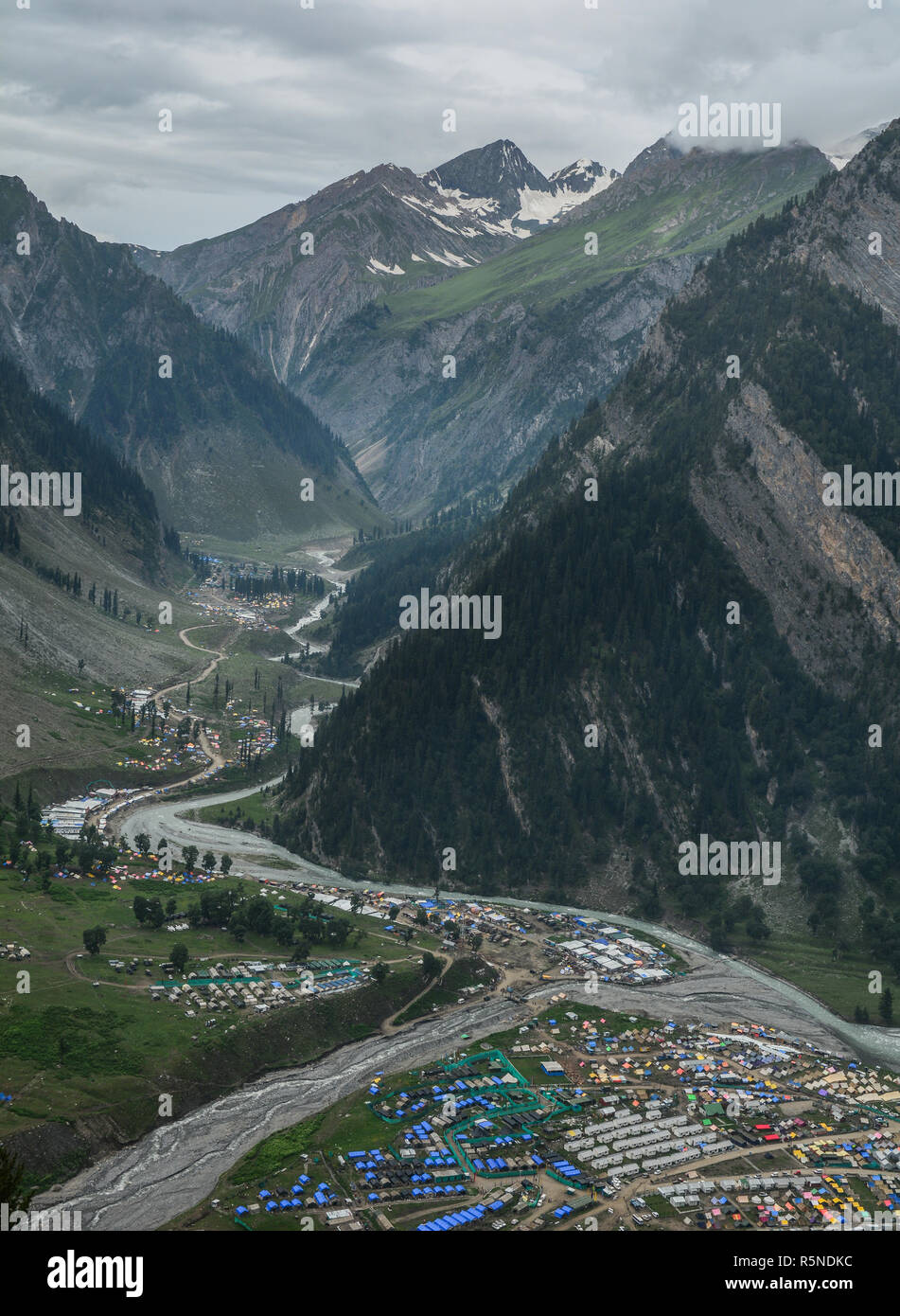 Mountain scenery of Kashmir and Jammu, Northern India Stock Photo - Alamy