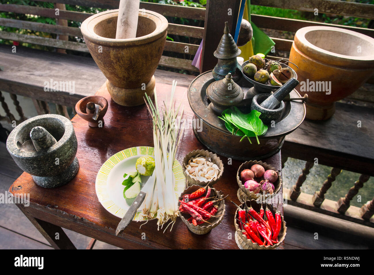 Family with offerings hi-res stock photography and images - Alamy