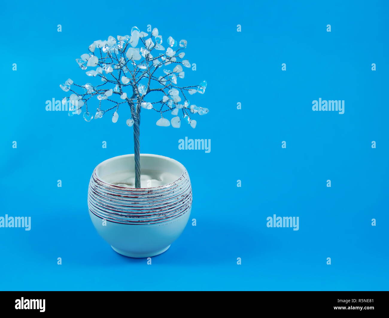 Quartz - crystal tree Stock Photo - Alamy