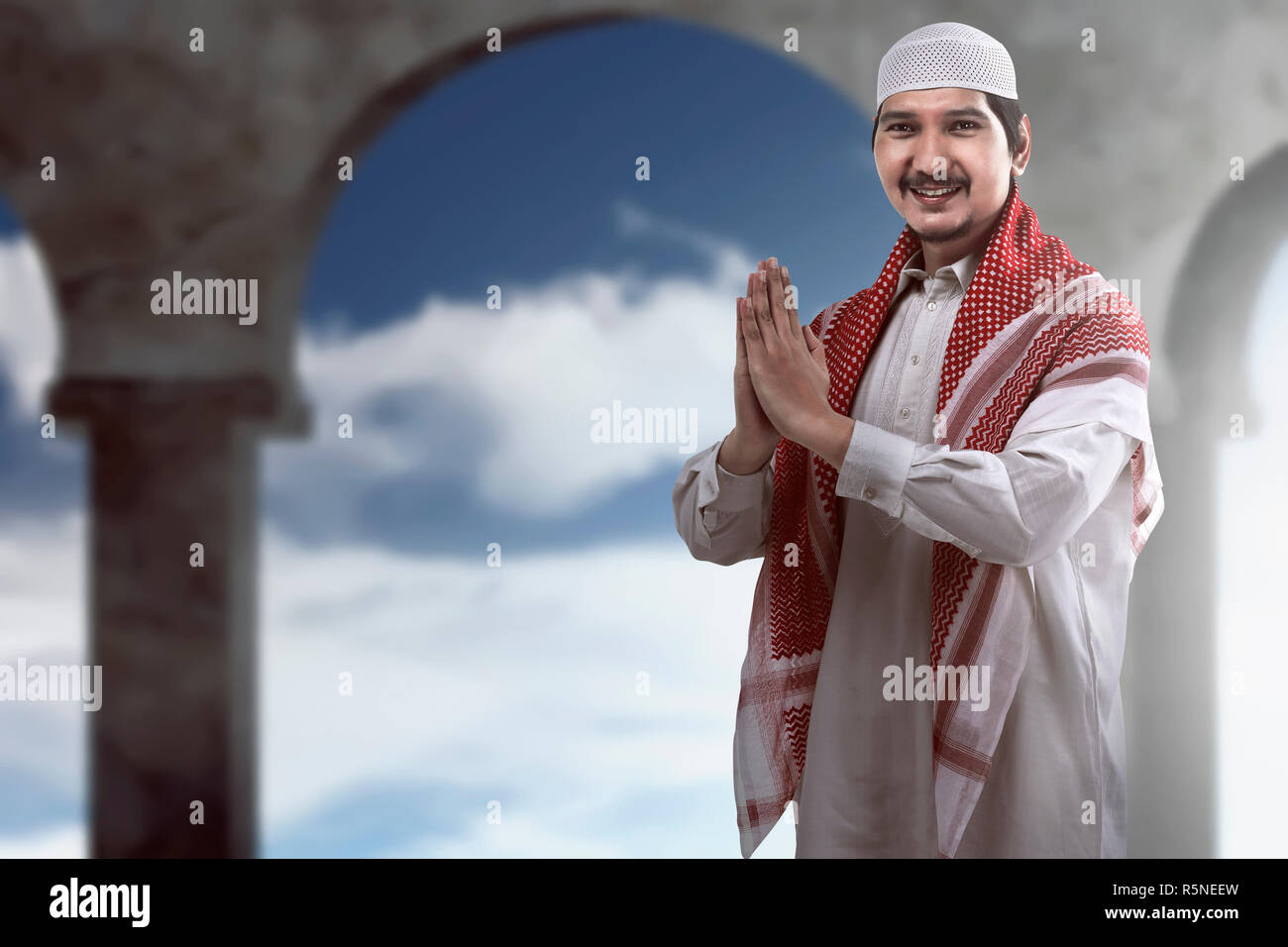 Handsome muslim man Stock Photo - Alamy