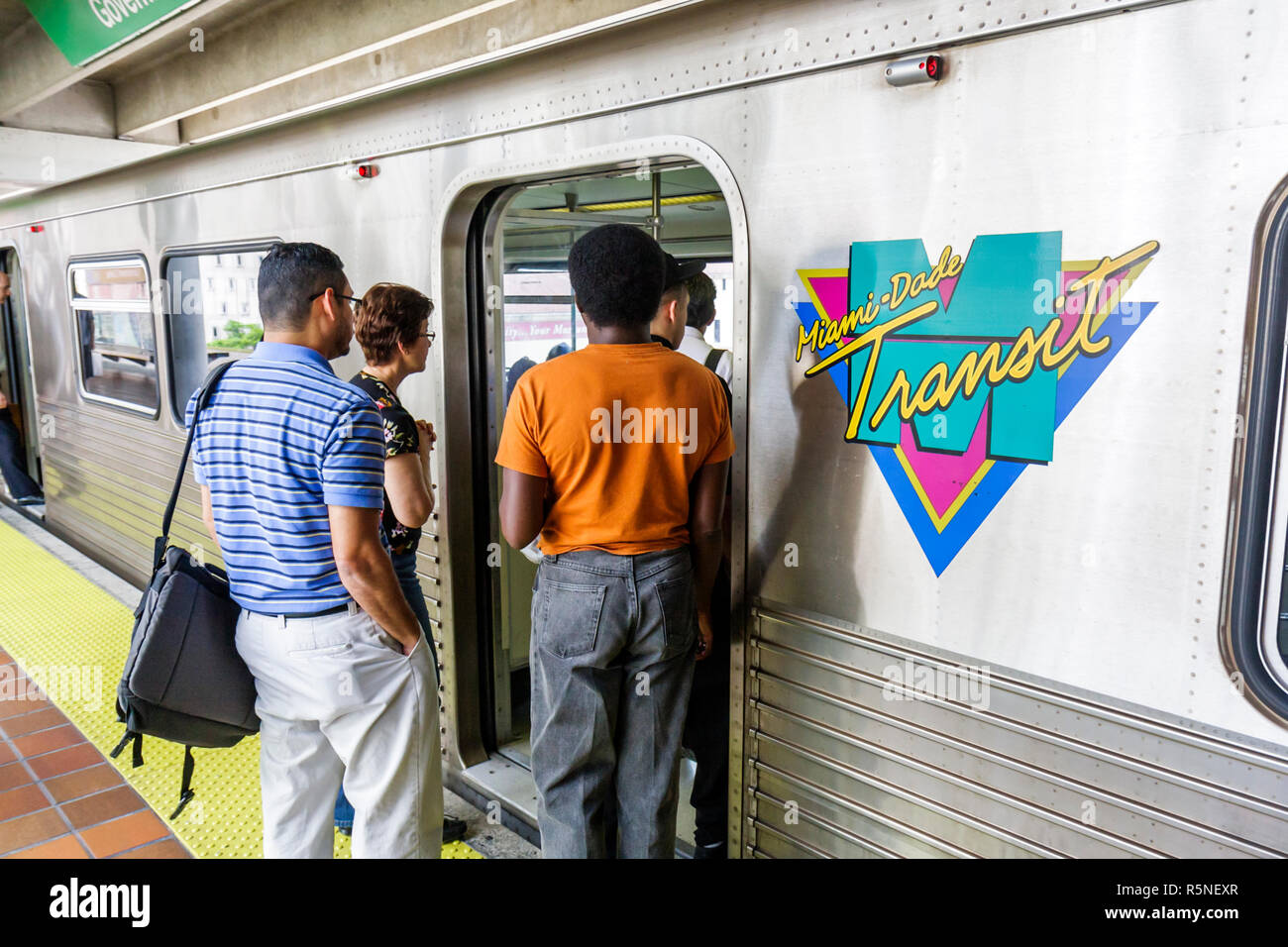Civic center metrorail hi-res stock photography and images - Alamy