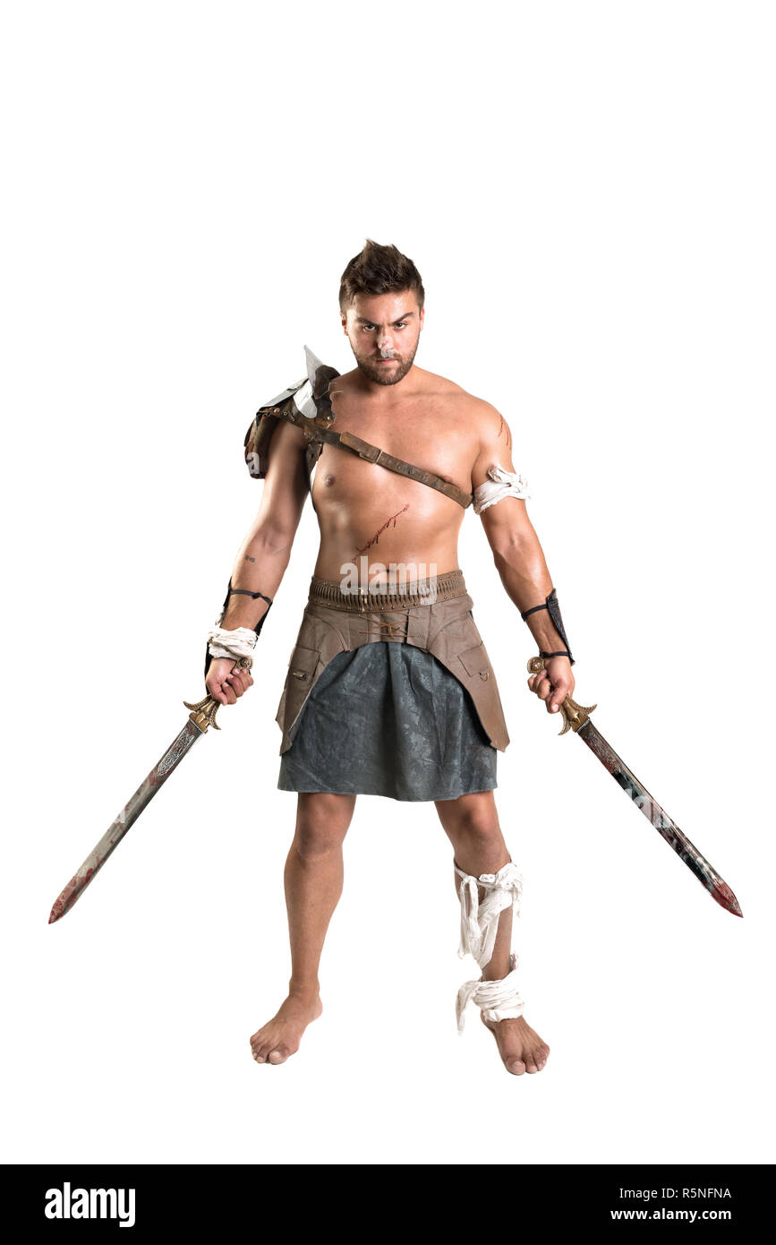 Gladiator show Cut Out Stock Images & Pictures - Alamy